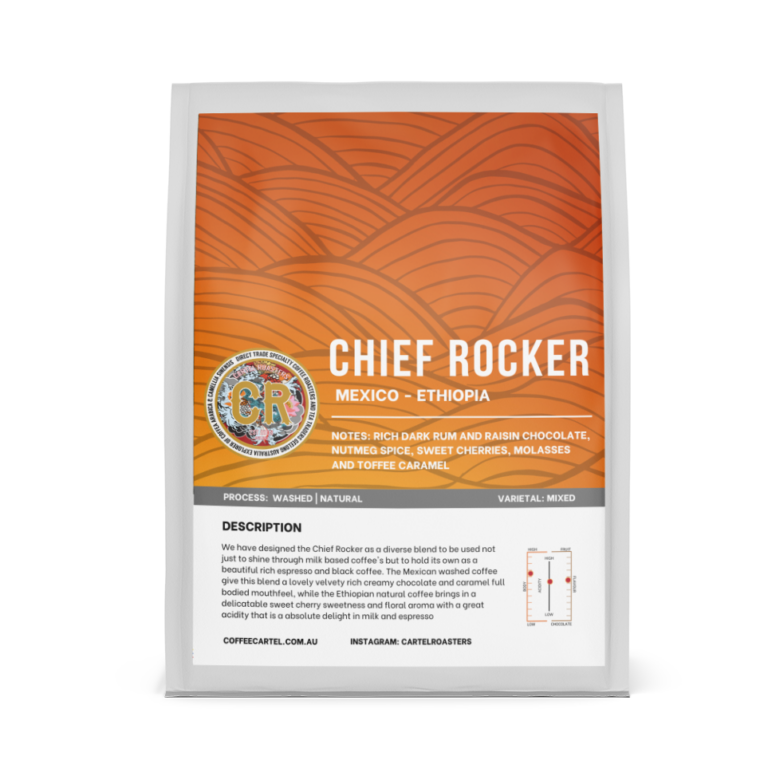 CHIEF ROCKER BLEND - MEXICO / ETHIOPIA | Coffee Cartel