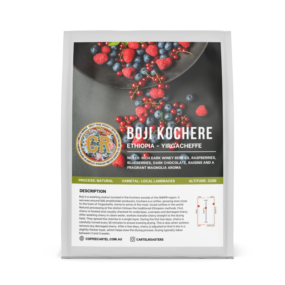 ETHIOPIA - BOJI KOCHERE - YIRGACHEFFE - NATURAL PROCESS - 2022 | Coffee ...