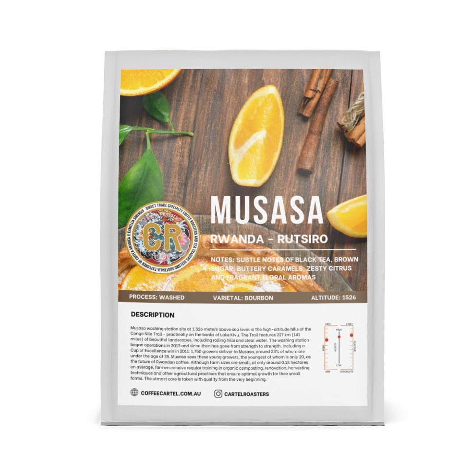 RWANDA - MUSASA - RUTSIRO - WASHED PROCESS | Coffee Cartel