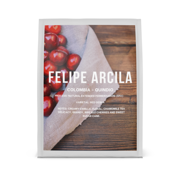 COLOMBIA - FELIPE ARCILA - RED GESHA - NATURAL EXTENDED FERMENTATION ...