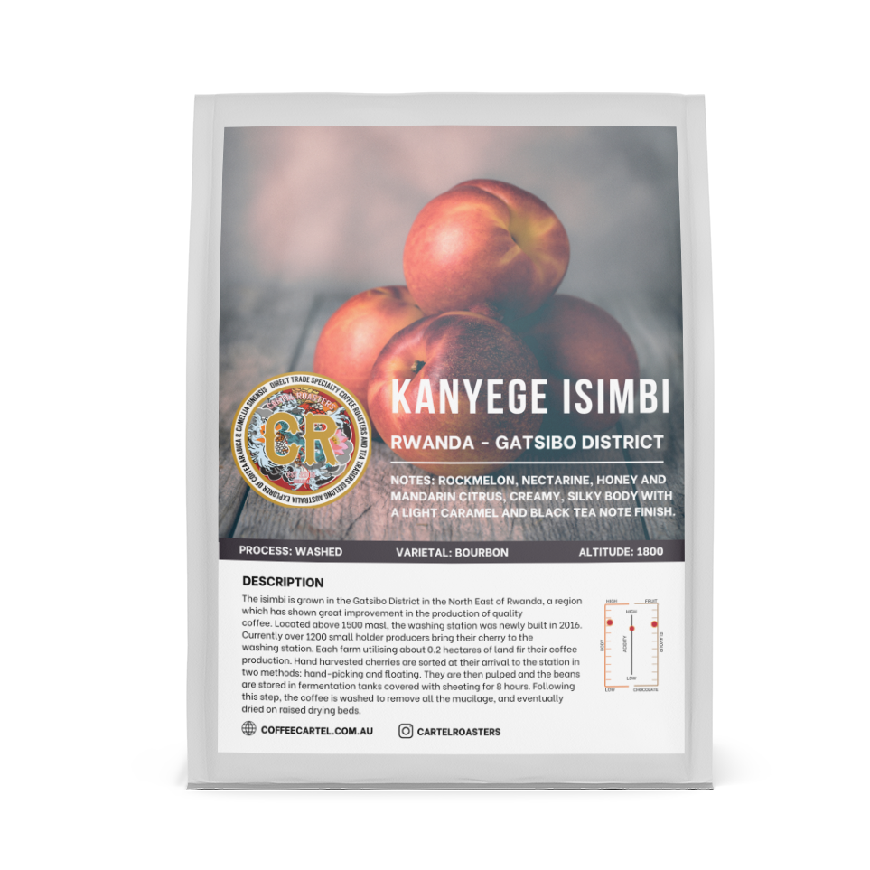 RWANDA - KANYEGE ISIMBI - GATSIBO DISTRICT - WASHED PROCESS | Coffee Cartel