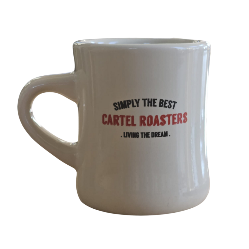 CARTEL COFFEE ROASTERS - DRINKING MUG - "LIVING THE DREAM" | Coffee Cartel