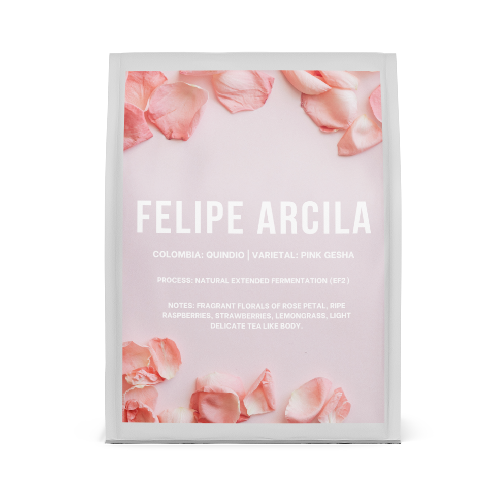COLOMBIA - FELIPE ARCILA - PINK GESHA - NATURAL EXTENDED FERMENTATION ... COLOMBIA - FELIPE ARCILA - PINK GESHA - NATURAL EXTENDED FERMENTATION ...