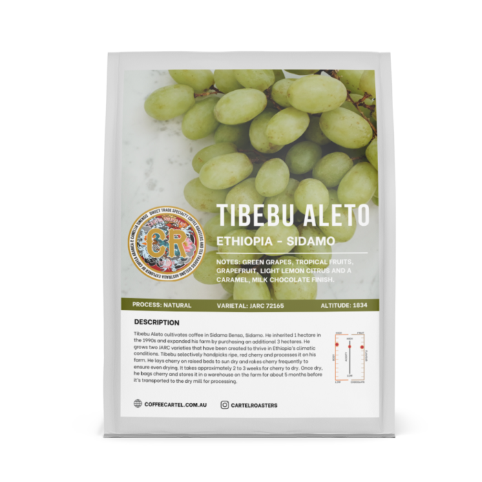 ETHIOPIA - TIBEBU ALETO - SIDAMO - NATURAL PROCESS | Coffee Cartel