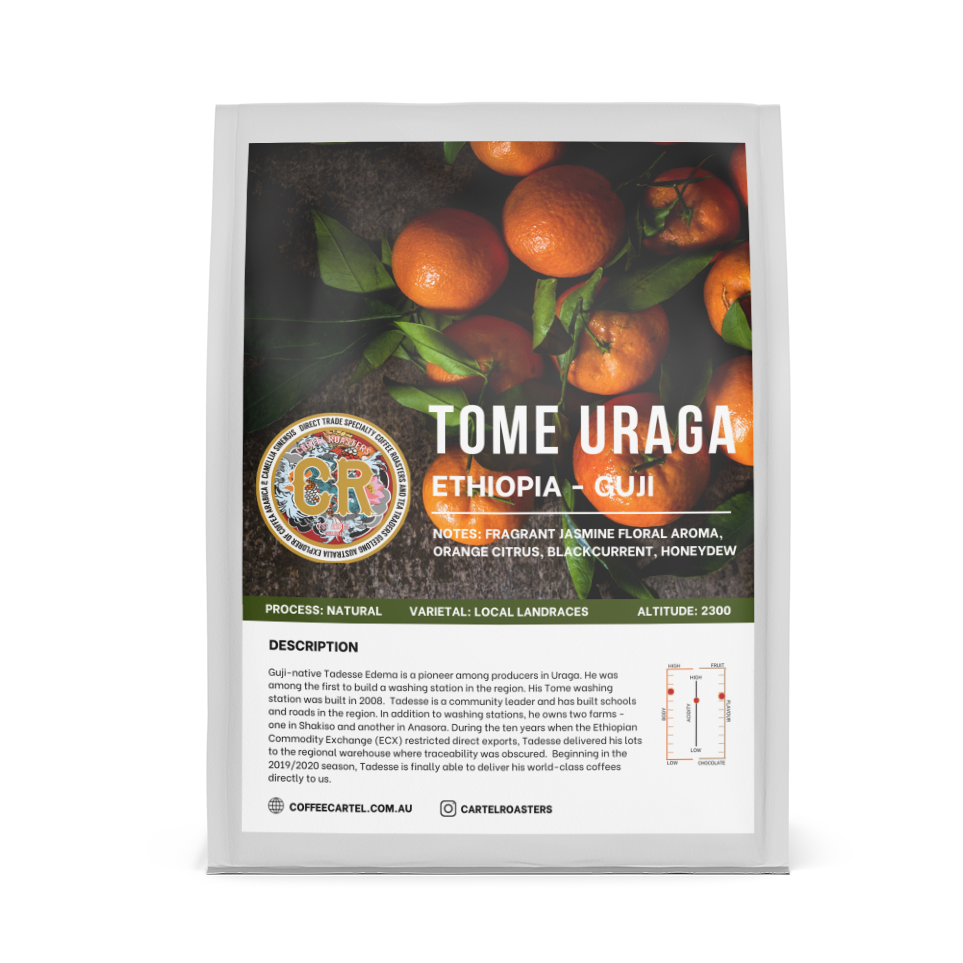 ETHIOPIA - TOME URAGA - GUJI - NATURAL PROCESS - 2022 | Coffee Cartel